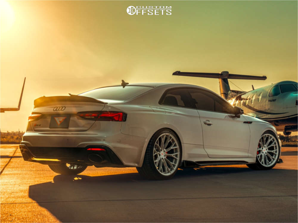 2023 Audi S5 with 20x10.5 28 Ferrada F8-fr9 and 285/30R20 Michelin ...