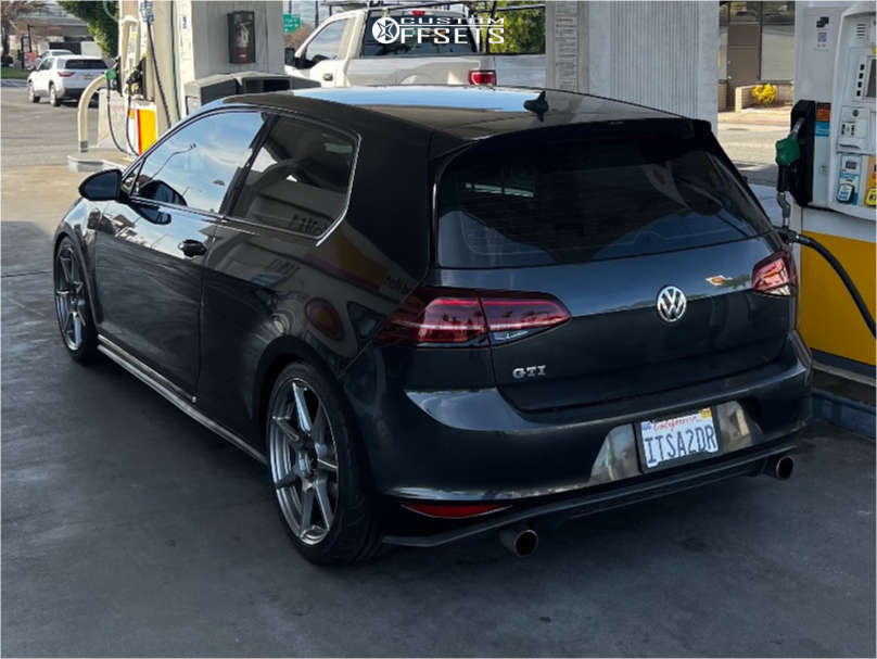 2016 Volkswagen GTI with 18x8 45 Enkei Tfr and 235/40R18 Accelera 651 ...