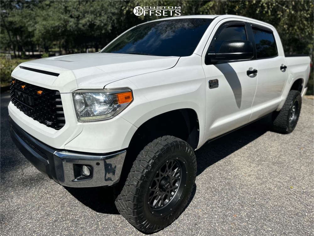 2016 Toyota Tundra with 20x9 12 Vision Rocker and 35/12.5R20 Nitto ...