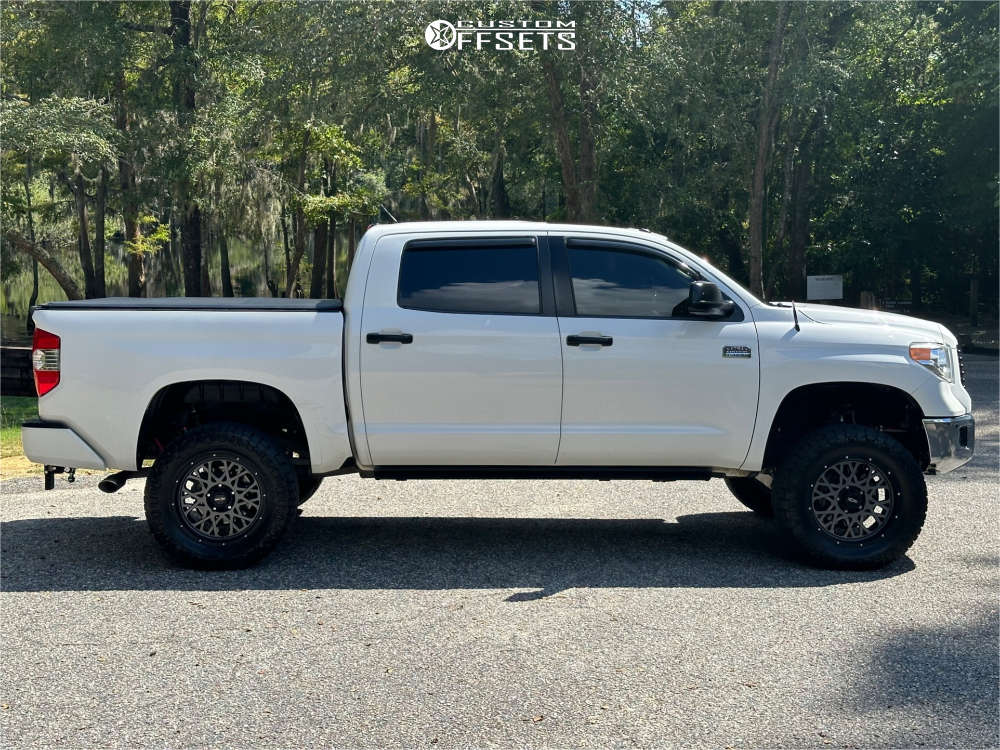 2016 Toyota Tundra with 20x9 12 Vision Rocker and 35/12.5R20 Nitto ...
