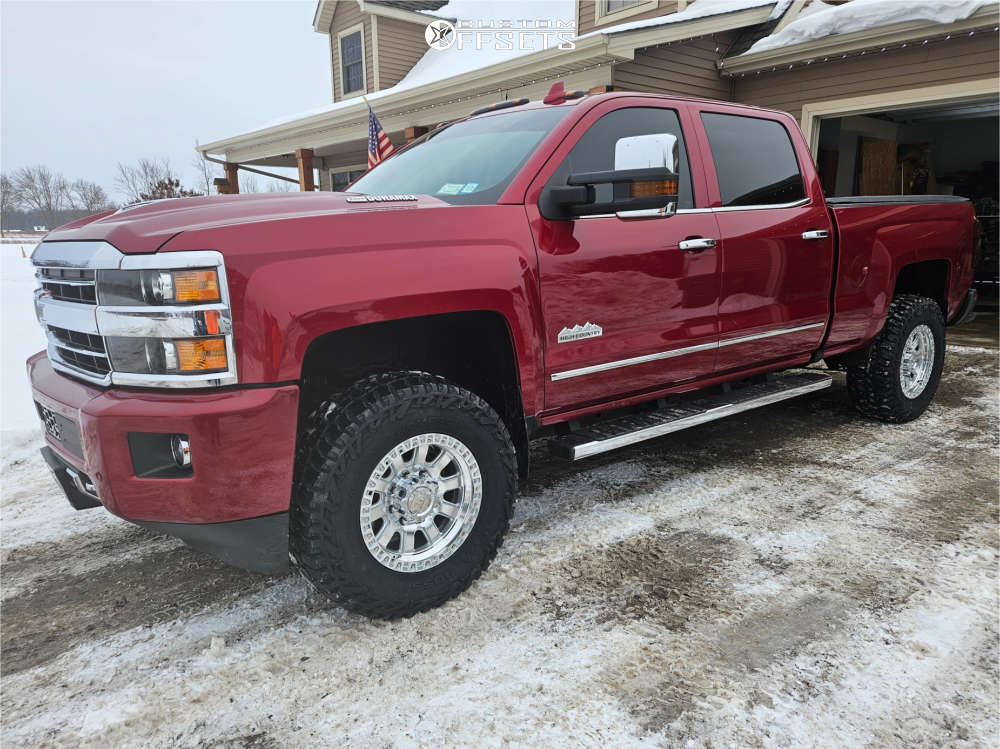 2019 Chevrolet Silverado 3500 HD with 18x9 12 Hostile Crawler and 295 ...