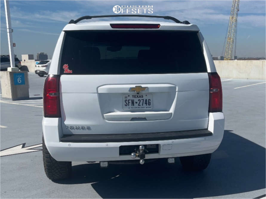 2019 Chevrolet Tahoe with 18x9 -12 Fuel Rebel 6 and 275/70R18 Goodyear ...