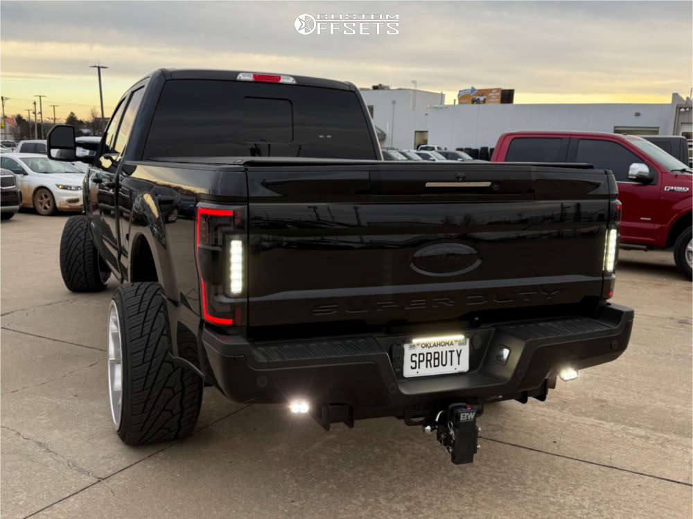 2019 Ford F-250 Super Duty with 24x14 -76 KG1 Forged Victor and 33/13 ...