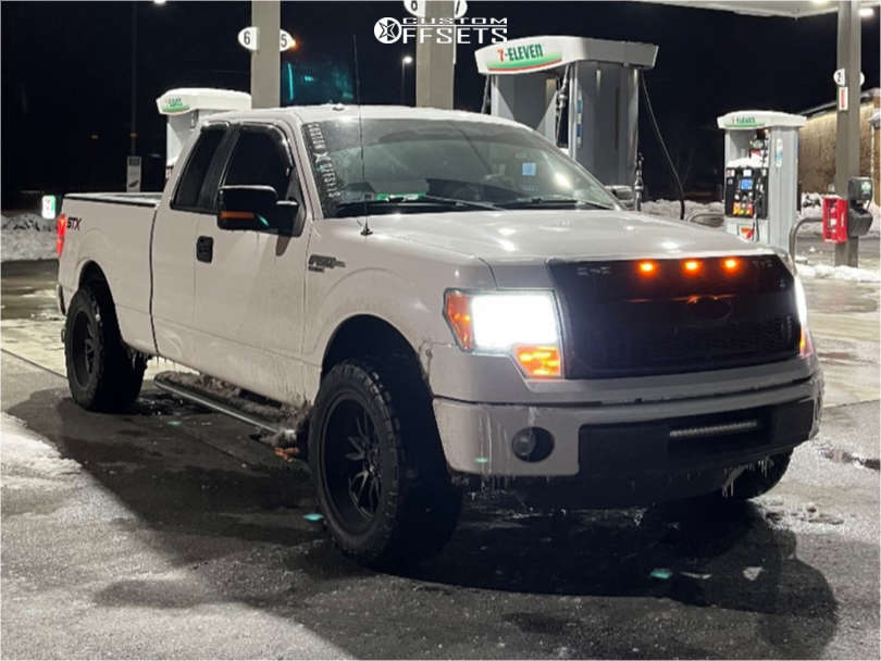 2014 Ford F-150 with 20x10 -18 Fuel Clash and 33/12.5R20 Nitto Ridge ...