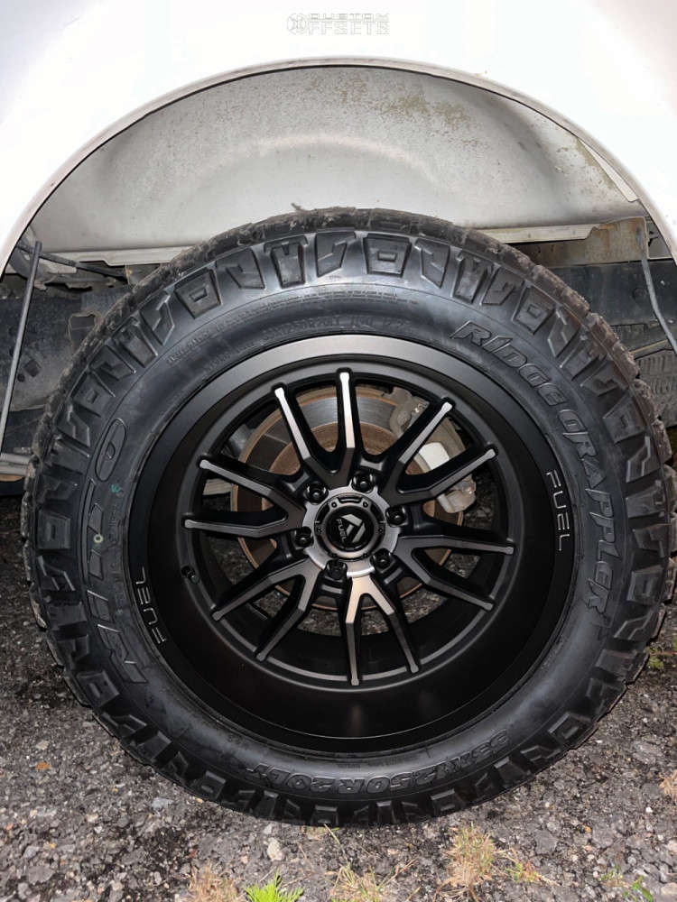 2014 Ford F-150 with 20x10 -18 Fuel Clash and 33/12.5R20 Nitto Ridge ...