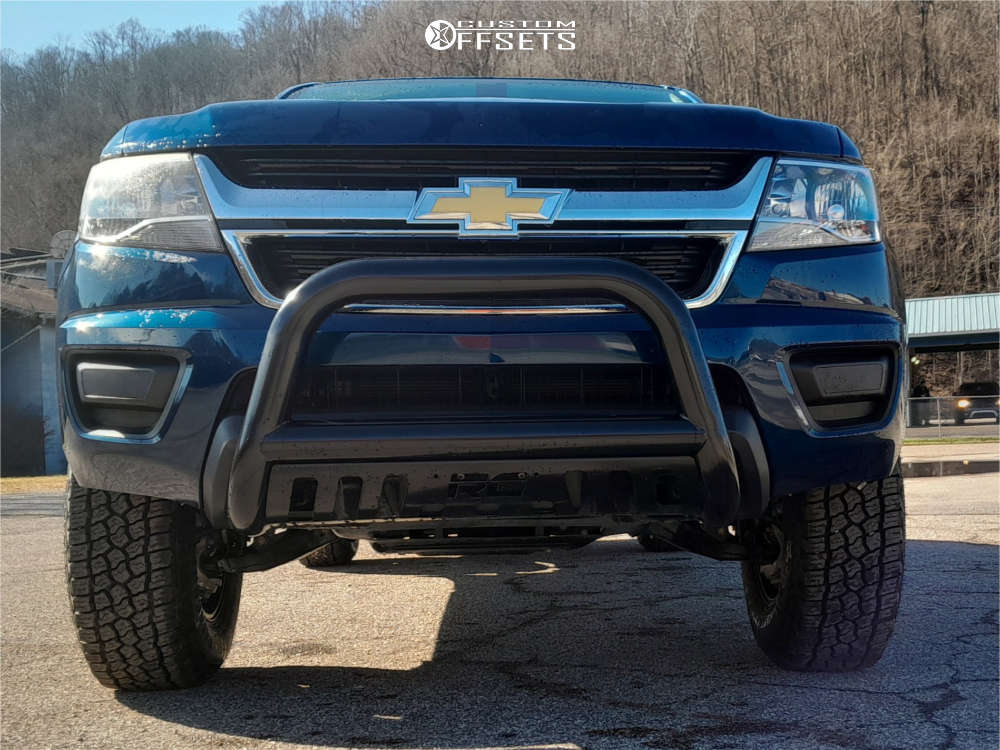 2019 Chevrolet Colorado with 17x8.5 0 Icon Alloys Rebound and 275/70R17 ...