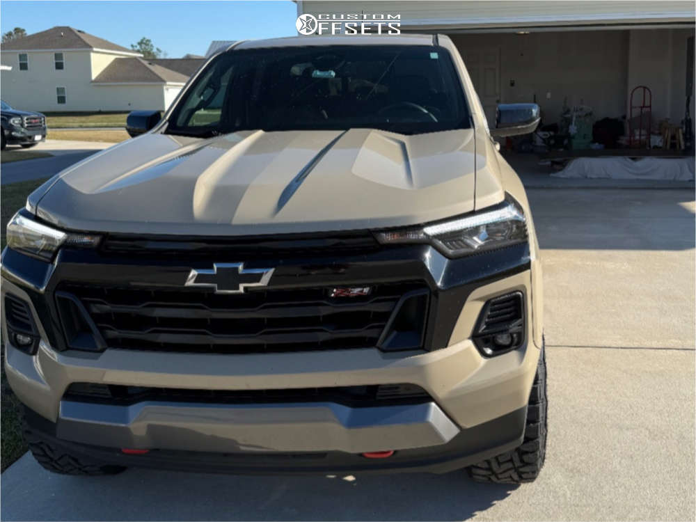 2023 Chevrolet Colorado with 17x9 0 XF Offroad Xf-232 and 33/12.5R17 ...