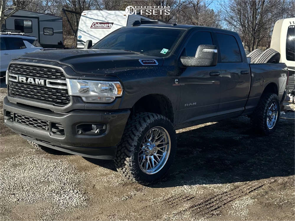 2024 Ram 2500 with 22x10 -19 Artem Offroad A206 and 35/12.5R22 Nitto ...