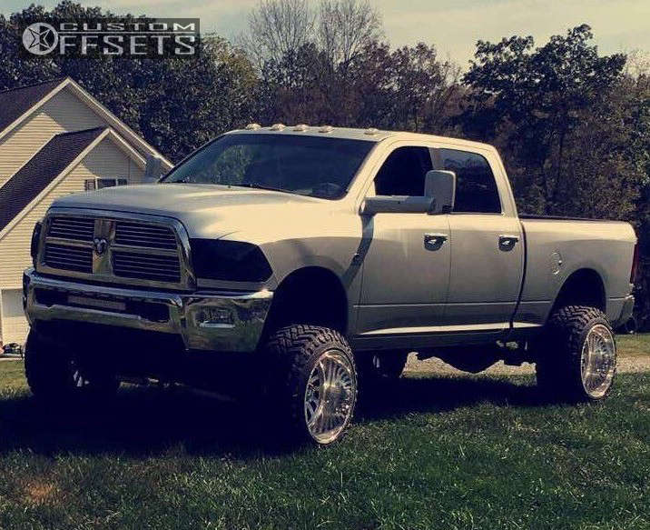 2010 Dodge Ram 2500 with 22x14 -70 American Force Octane Ss and 35/12 ...