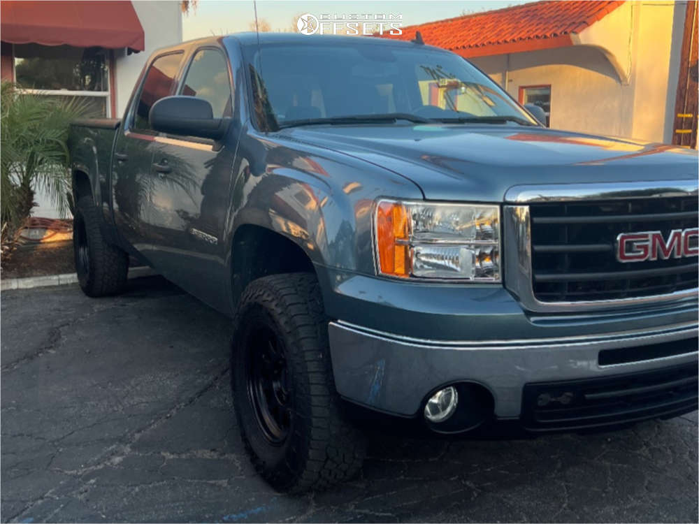 2011 GMC Sierra 1500 with 17x8.5 0 Method Mr316 and 285/70R17 Falken ...