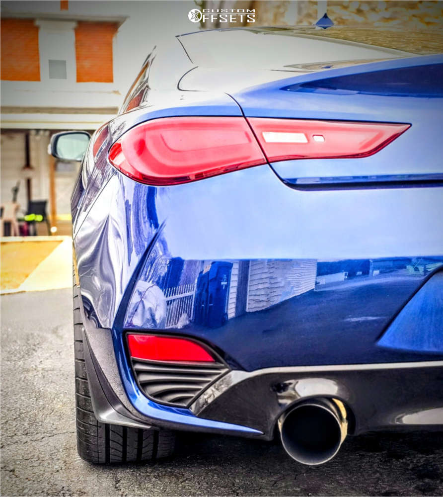2020 INFINITI Q60 with 19x9.5 35 Vors Tr4 and 255/40R19 Atturo Az850 ...