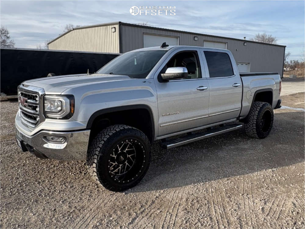 2018 GMC Sierra 1500 with 20x12 -44 Moto Metal Mo985 and 33/12.5R20 ...