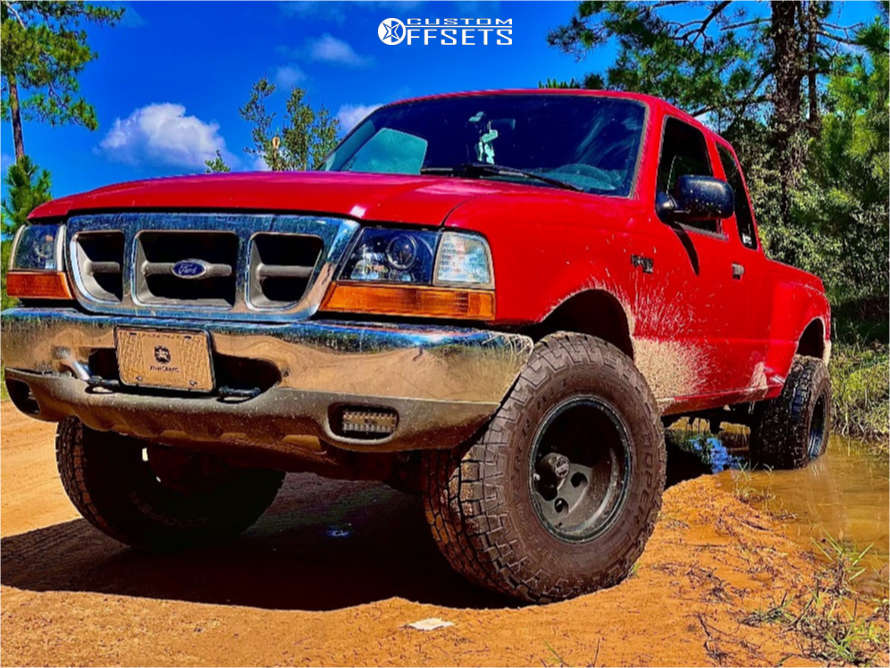 2000 Ford Ranger with 15x10 -43 American Racing Ar172 and 32/11.5R15 ...