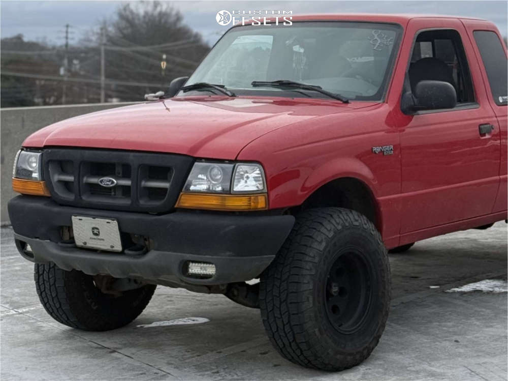 2000 Ford Ranger with 15x10 -43 American Racing Ar172 and 32/11.5R15 ...