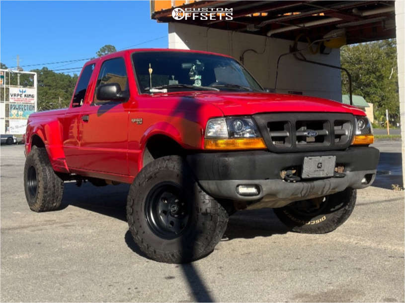 2000 Ford Ranger with 15x10 -43 American Racing Ar172 and 32/11.5R15 ...