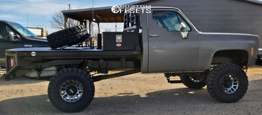 1978 Chevrolet K30 with 17x9 -12 Vision Nemesis and 35/12.5R17 Radar ...