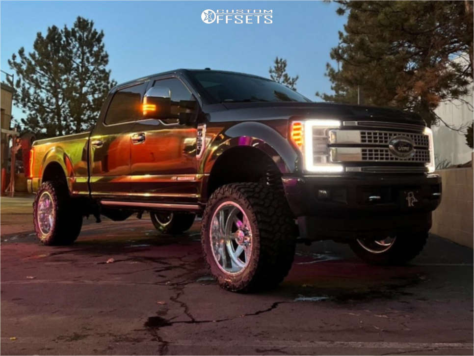 2018 Ford F-350 Super Duty with 22x12 -40 American Force Legend Ss and ...