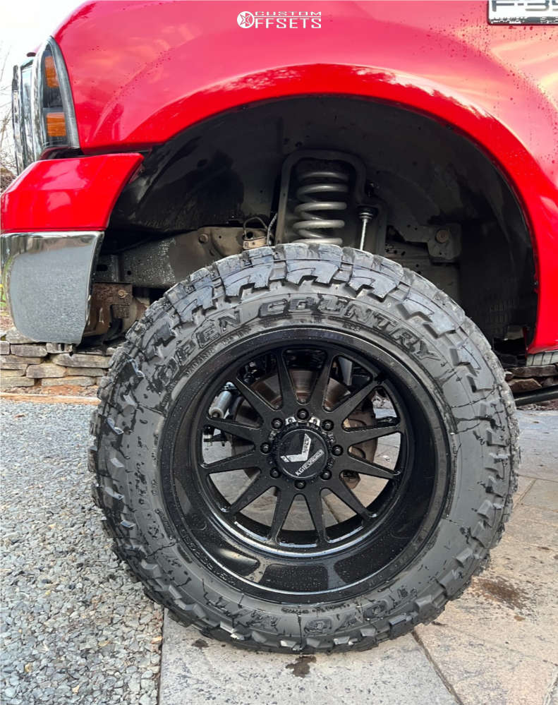 2007 Ford F-350 Super Duty with 22x12 -44 KG1 Forged Clockwork and 37/ ...