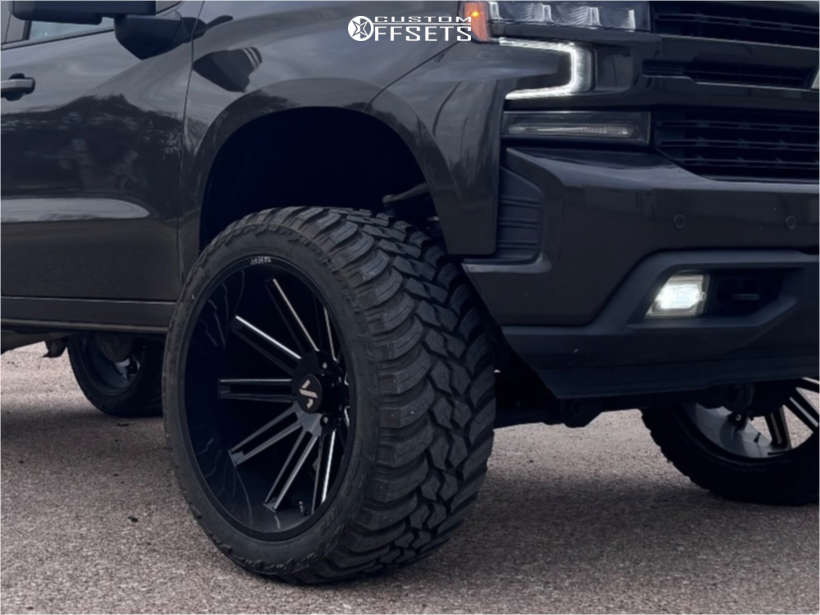 2021 Chevrolet Silverado 1500 with 26x14 -81 ARKON OFF-ROAD Churchill ...