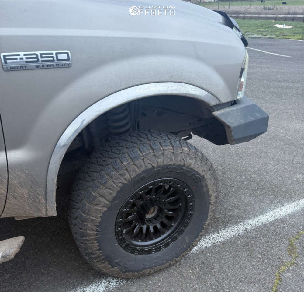 2005 Ford F-350 Super Duty with 18x9 -12 Fuel Rincon and 35/12.5R18 ...