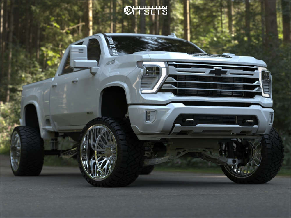 2024 Chevrolet Silverado 2500 HD with 26x16 -101 ARKON FORGED Dallas ...