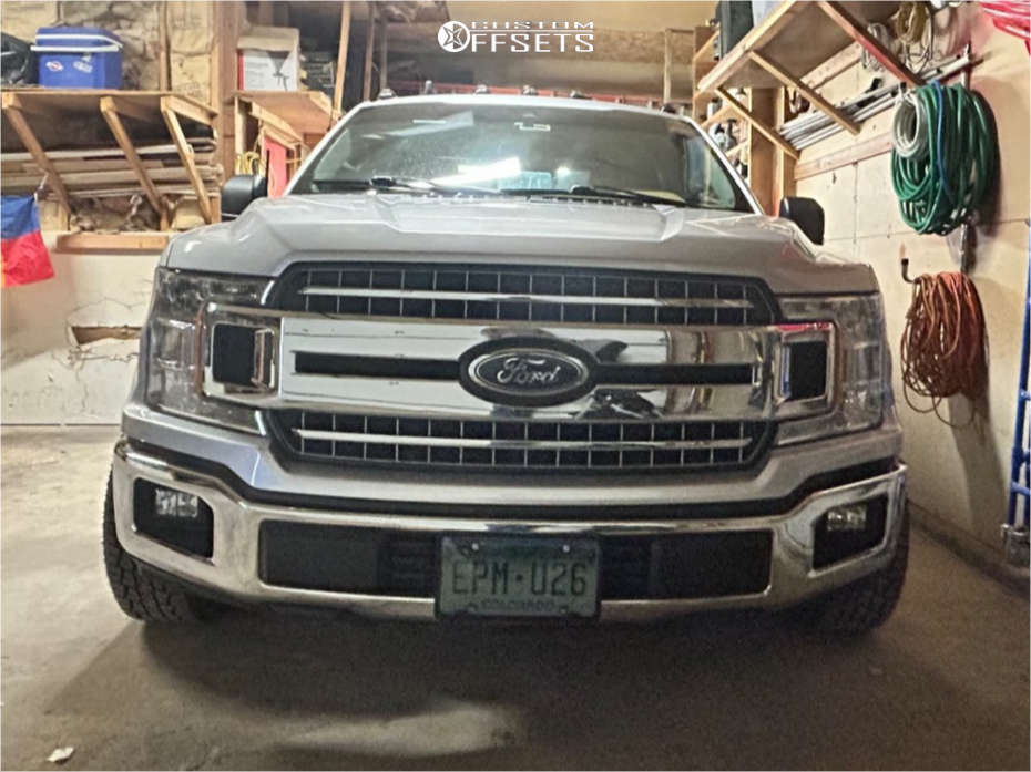 2019 Ford F-150 with 18x9 -12 Rock Forged Ff77 and 265/60R18 Arroyo ...