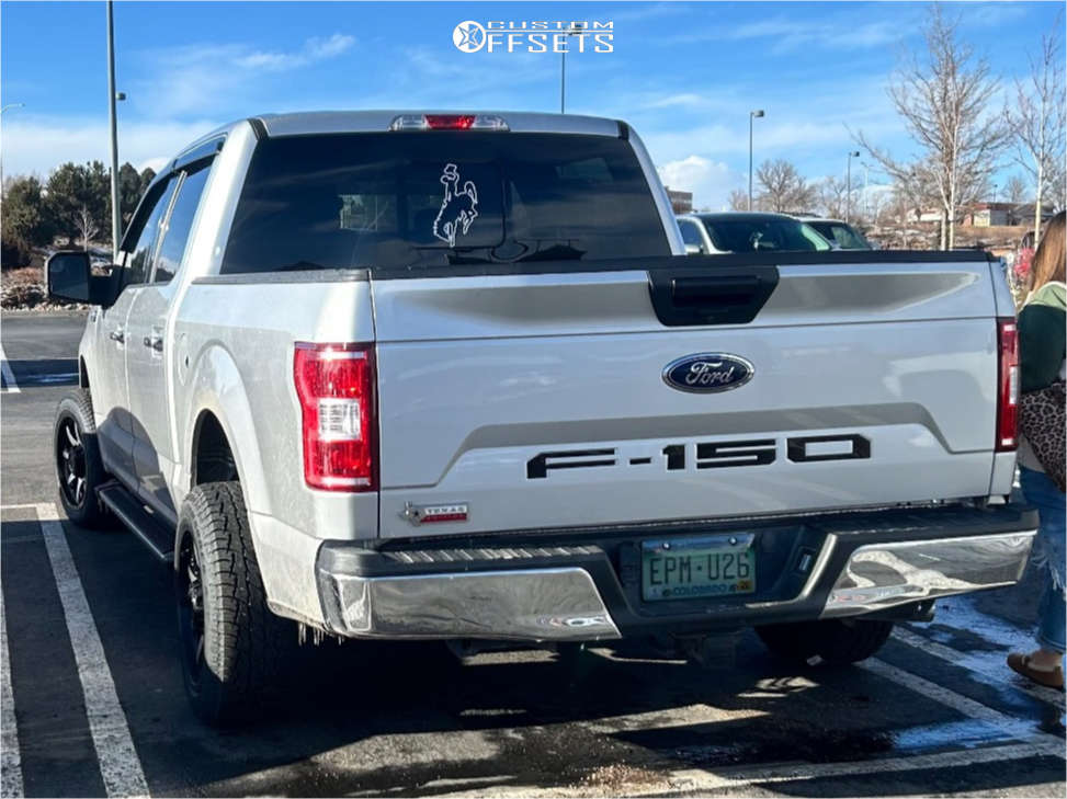 2019 Ford F-150 with 18x9 -12 Rock Forged Ff77 and 265/60R18 Arroyo ...