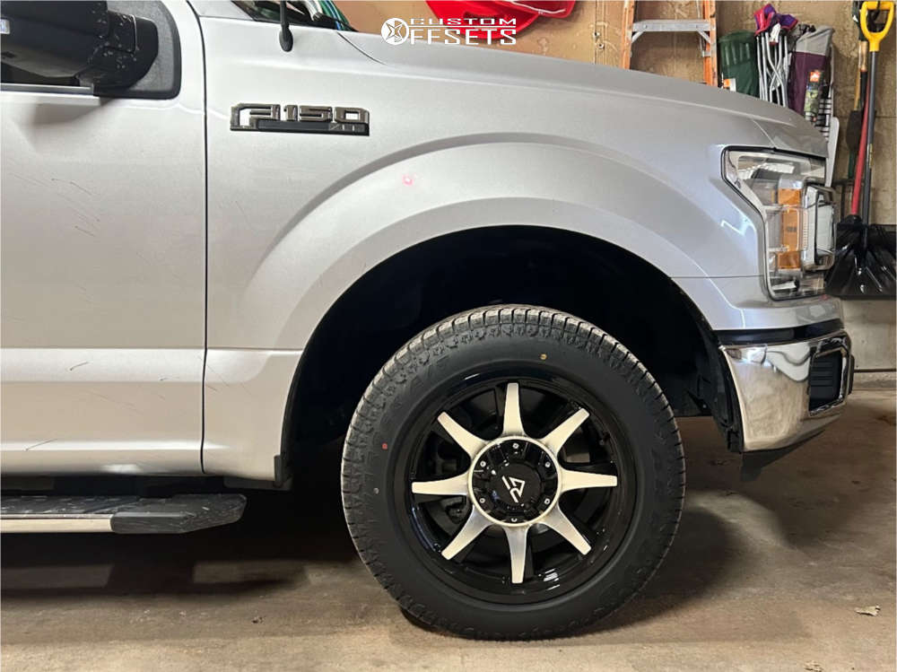 2019 Ford F-150 with 18x9 -12 Rock Forged Ff77 and 265/60R18 Arroyo ...