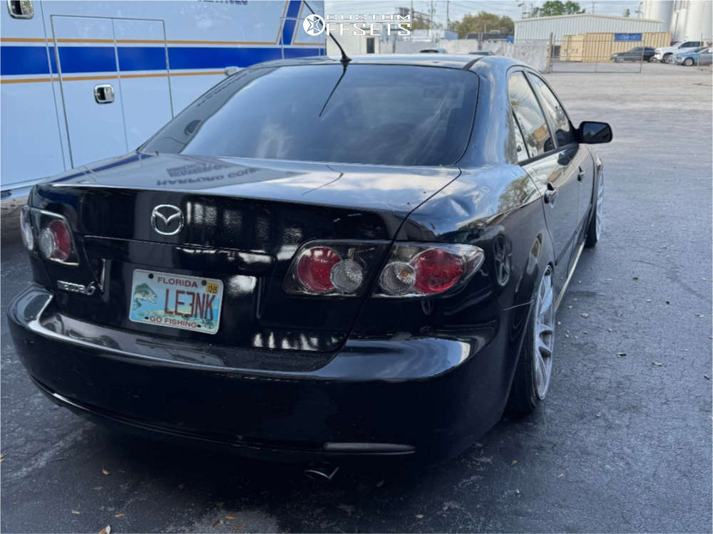 2007 Mazda 6 with 18x9.5 35 ESR Cs8 and 215/35R18 Achilles 868 All ...