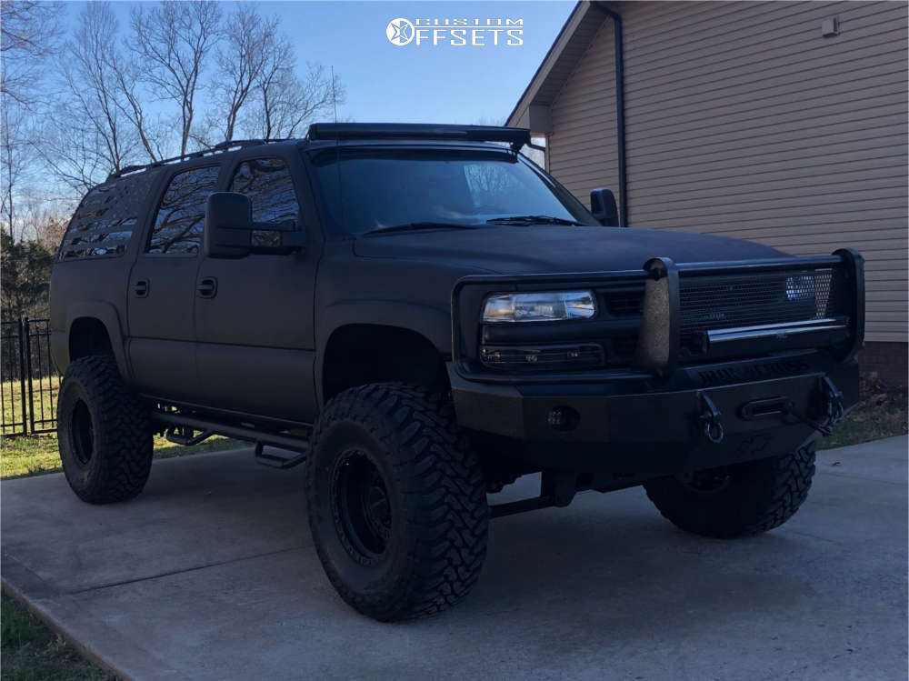 2004 Chevrolet Suburban 2500 with 17x10 -25 Vision Tactical and 37/13 ...