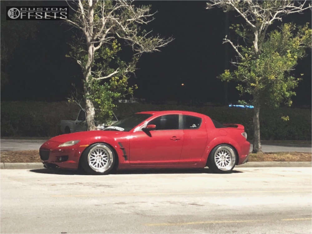 Mazda Rx8 Modified White