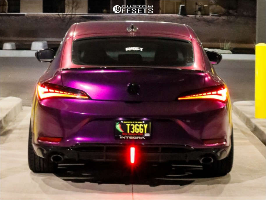 2024 Acura Integra with 18x9.5 38 Gram Lights 57cr and 245/40R18 ...