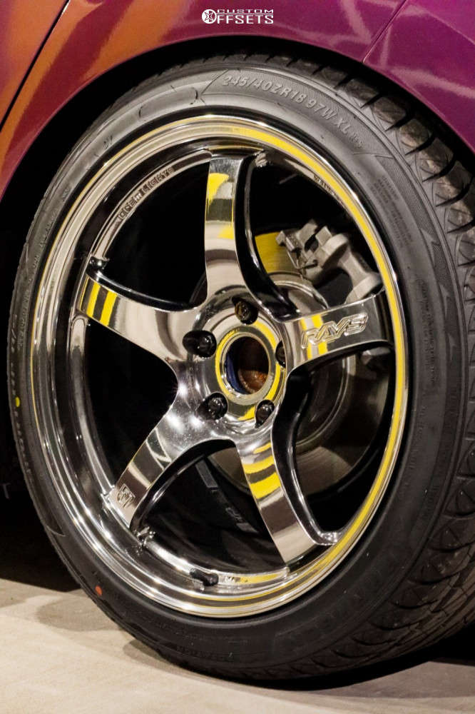 2024 Acura Integra with 18x9.5 38 Gram Lights 57cr and 245/40R18 ...