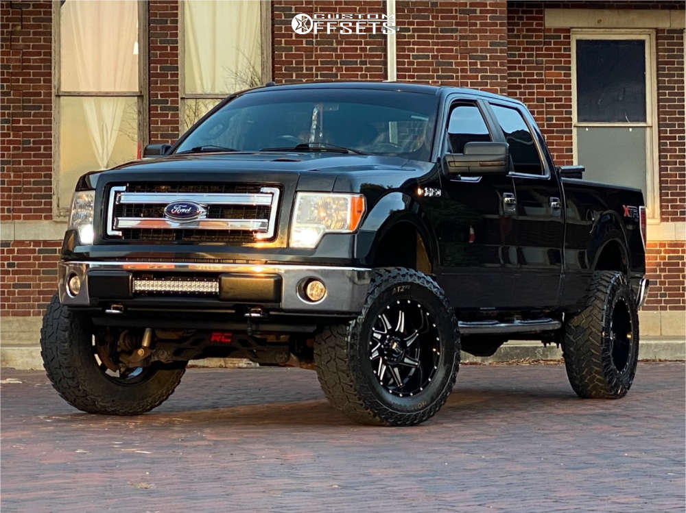 2013 Ford F-150 with 20x10 -24 American Truxx Vortex and 37/12.5R20 ...