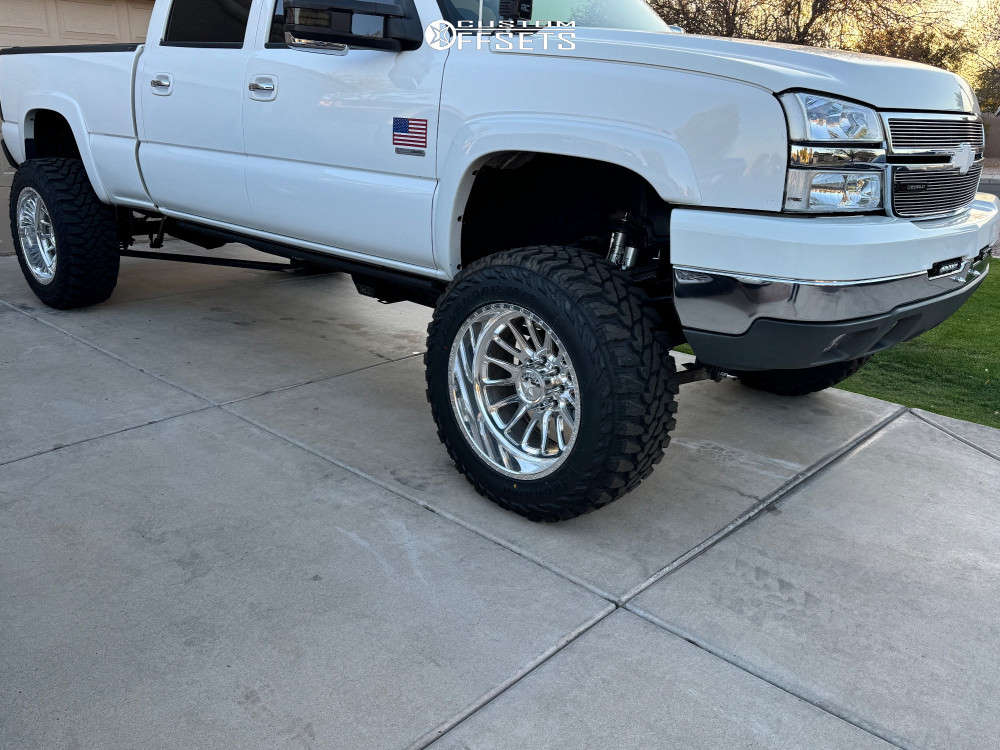 2006 Chevrolet Silverado 2500 HD with 22x12 -55 American Force Nemesis Cc and 37/13.5R22 ...