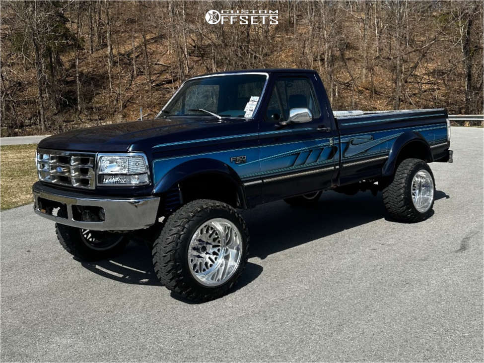 1994 Ford F-150 with 20x14 -69 Fuel Forged Ff109 and 33/13.5R20 Atturo ...