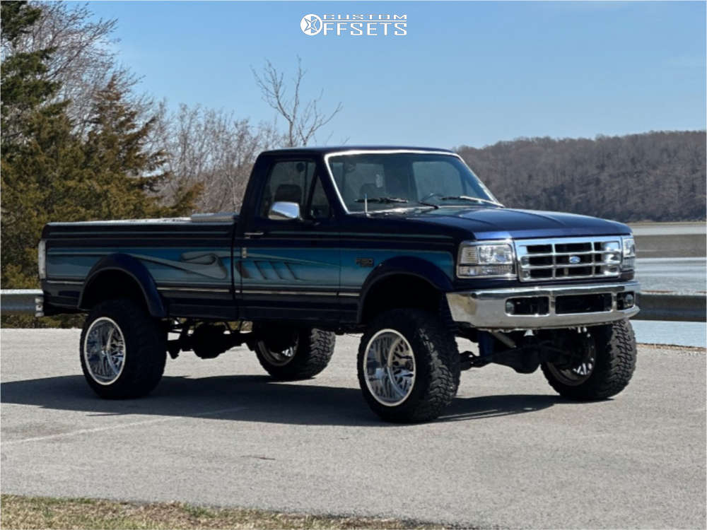 1994 Ford F-150 with 20x14 -69 Fuel Forged Ff109 and 33/13.5R20 Atturo ...