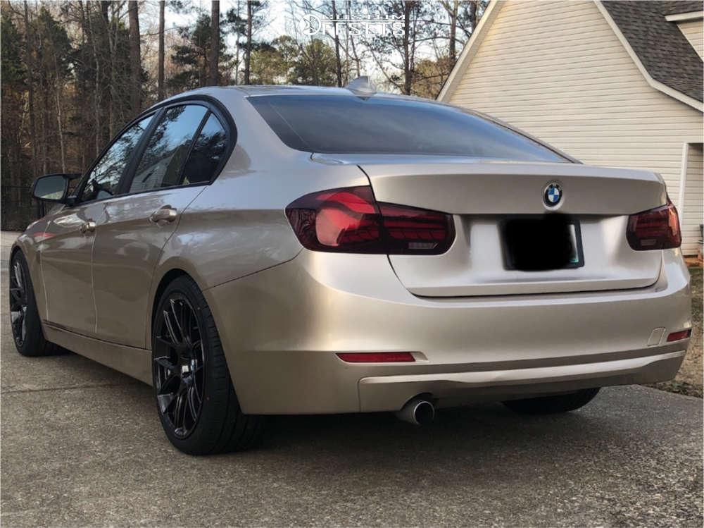 2014 BMW 320i with 19x9 35 XXR 580 and 255/35R19 Lexani Lx-twenty and ...