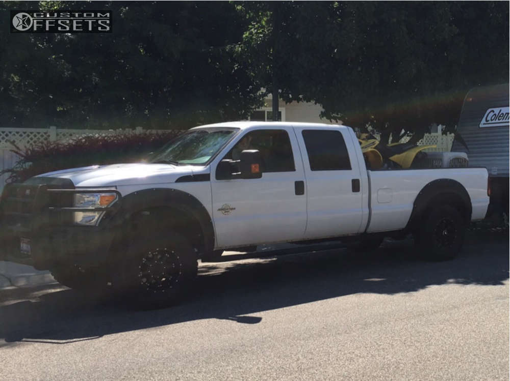 2012 Ford F-250 Super Duty with 17x9 -12 Raceline Assault and 35/12 ...