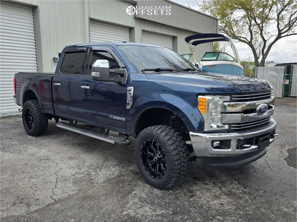 2017 Ford F-250 Super Duty with 20x10 -19 Hardrock Devastator and 35/12 ...