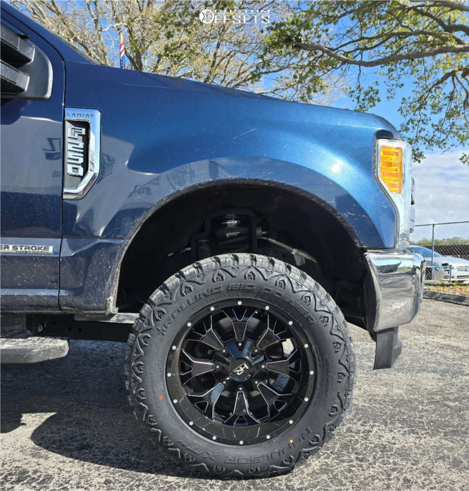 2017 Ford F-250 Super Duty with 20x10 -19 Hardrock Devastator and 35/12 ...