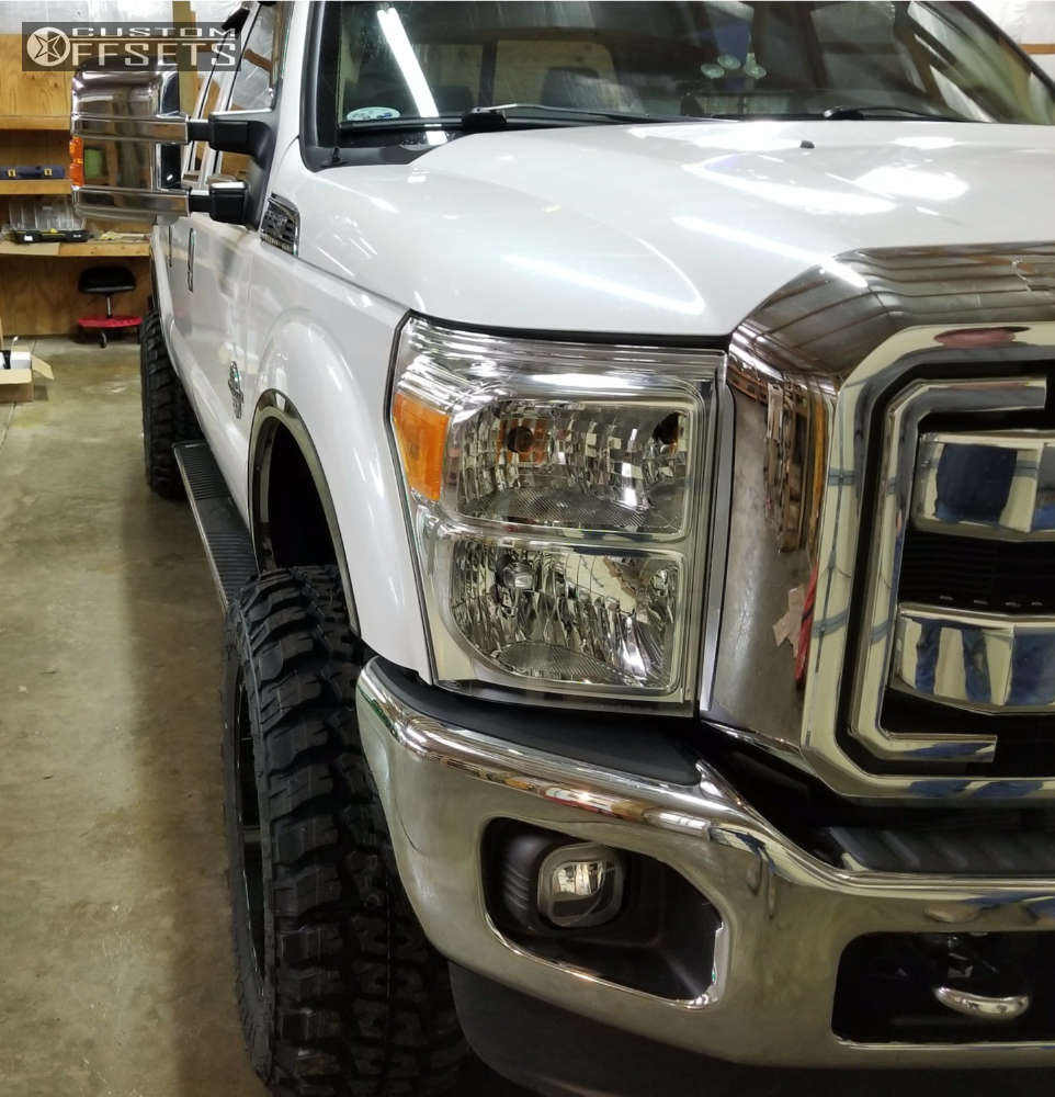 2015 Ford F-250 Super Duty with 20x10 -19 Dropstars 645mb and 35/12 ...