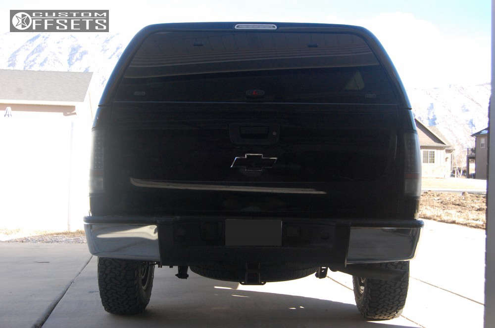 2009 Chevrolet Silverado 1500 with 17x9 -6 Pro Comp Series 69 and 285 ...