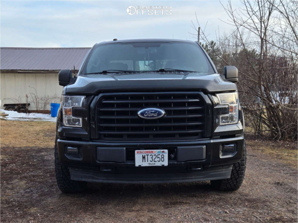 2017 Ford F-150 with 18x9 0 Pro Comp Series 34 and 275/70R18 Goodyear ...