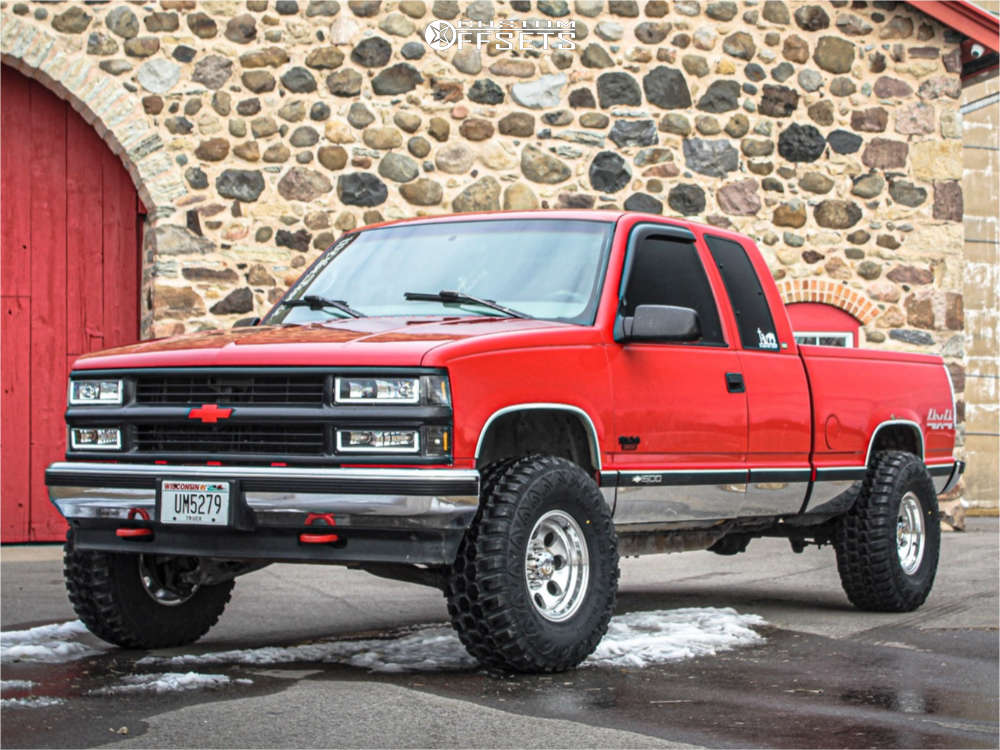 1997 Chevrolet K1500 with 15x8 -19 Pro Comp Series 69 and 33/12.5R15 ...