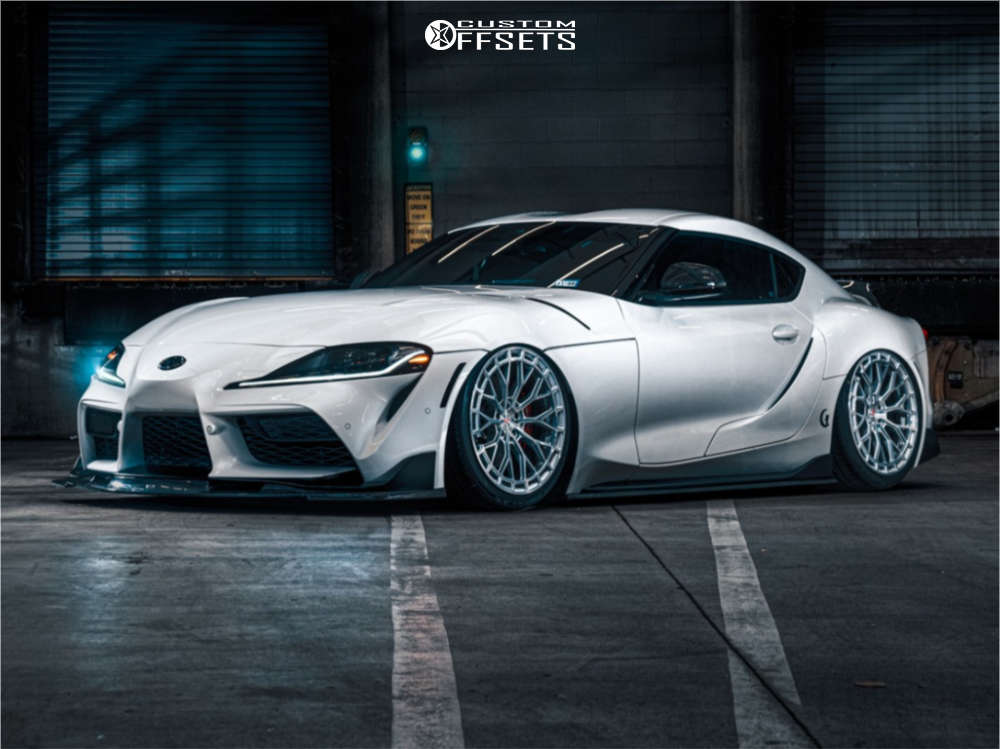 2024 Toyota GR Supra with 20x10 28 Ferrada F8-fr12 and 255/35R20 Toyo ...