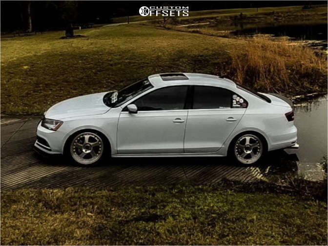 2017 Volkswagen Jetta with 18x8 35 Vors Vr2 and 225/40R18 Kosic Drs-7 ...