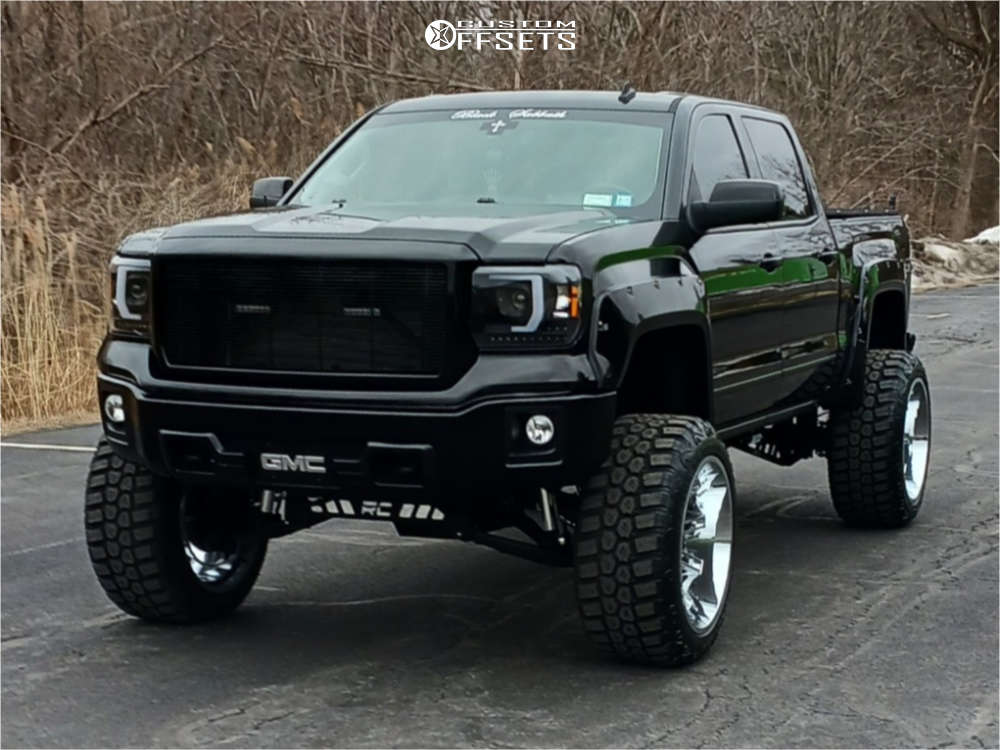 2014 GMC Sierra 1500 with 24x14 -81 ARKON OFF-ROAD Churchill and 37/13 ...