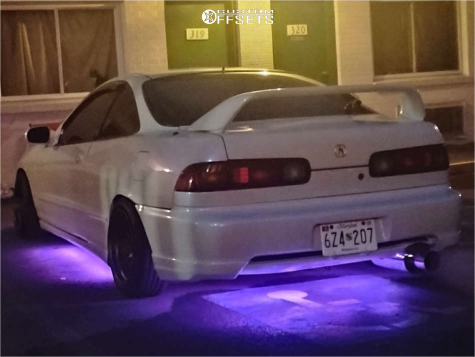 1995 Acura Integra with 16x8 20 Vors Tr3 and 195/50R16 Lexani LX-Six II ...