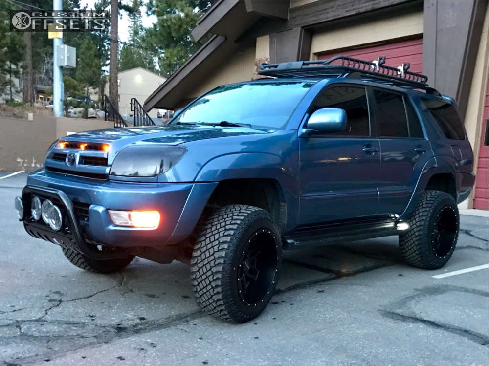 2005 Toyota 4Runner with 20x12 -44 Raceline Injector and 33/12.5R20 ...